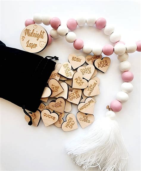 Naughty Tokens Heart Tokens Sex Game Adult Tokens Etsy