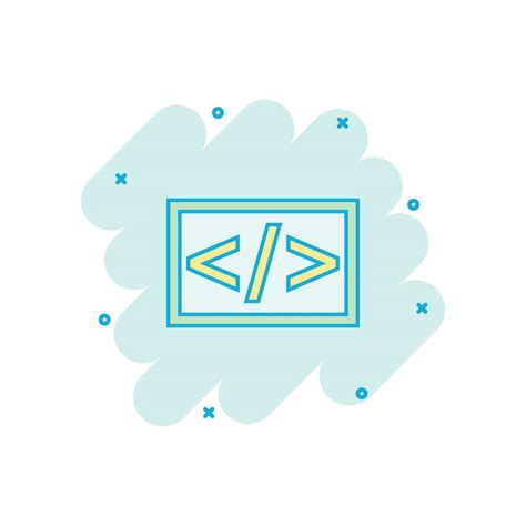 Vector Cartoon Open Source Icon In Comic Style Api Programming Concept