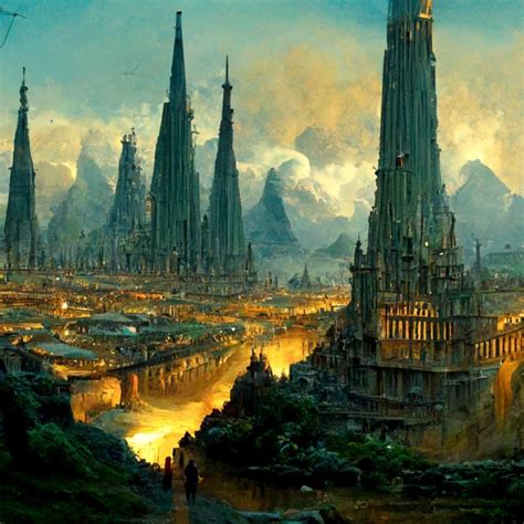 Majestic City Renaissance Era Concentration Of Midjourney