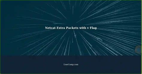 Netcat Sends Extra Packets With V Flag An Unexpected Behavior