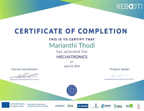 Mechatronics Robotics Pid Computervision Μarianthi Thodi