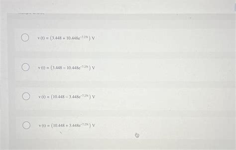 Solved For The Circuit In The Figure Identify The Correct