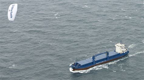 Container Ship Heres What Youve Been Missing All Your Life An Enormous Sail Grist