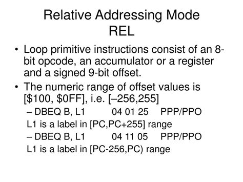 Ppt Addressing Modes Powerpoint Presentation Free Download Id796268