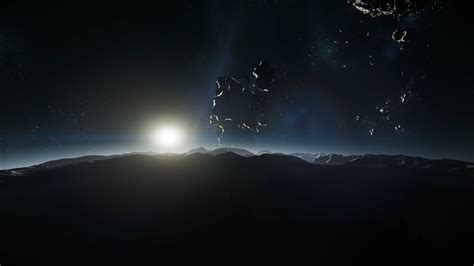 Asteroids Video Game Wallpaper
