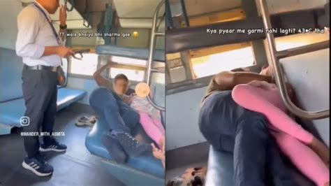 Viral Video Couples Pda In Sleeper Coach Caught On Camera Netizens Call It Oyo Class Watch