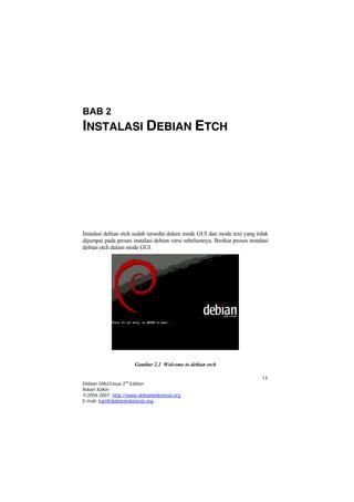 Bab 2 Instalasi Debian Etch PDF