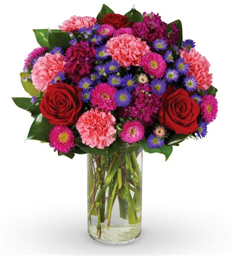 Rose And Carnation Mixed Bouquet Flowers Pinterest Carnation