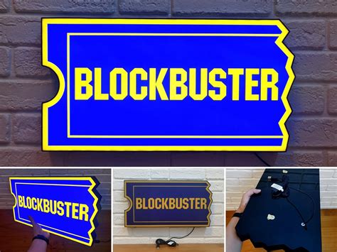 This Blockbuster Logo Lightbox Puts A Video Store In Your Living Room
