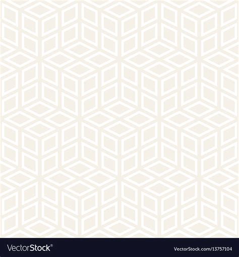 Cubic Grid Tiling Endless Stylish Texture Vector Image
