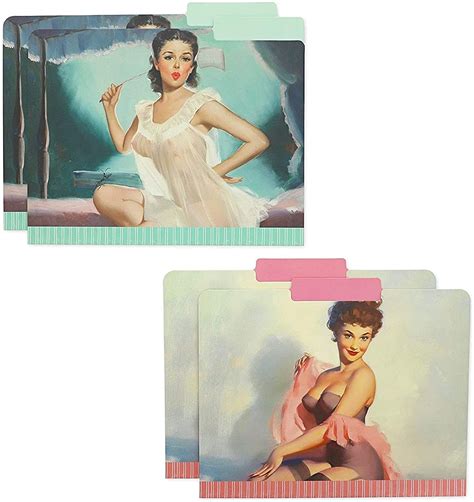 Pack File Folder Pinups Designs Design Assorted BigaMart Pack File Folder Pinups Designs Design Assorted BigaMart