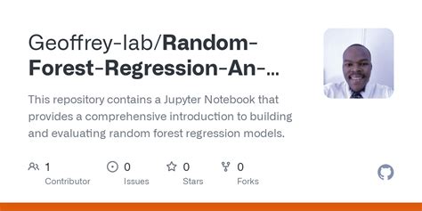Github Geoffrey Labrandom Forest Regression An Introduction This Repository Contains A