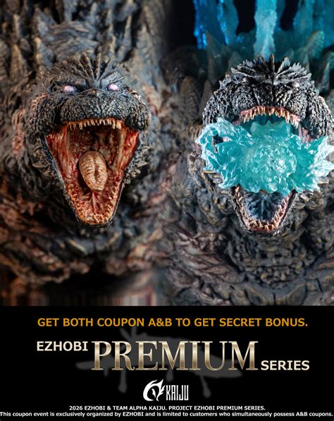 Godzilla Minus One Premium Collectible Figures Both Versions Final R