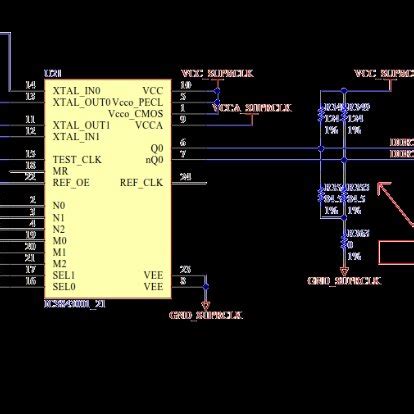 FPGA Clock And DDR Clock Circuit Schematic Choose Integrated Circuit Download Scientific