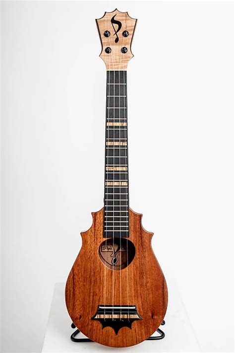 Used Pops Koaloha Pineapple Sunday Koa Tenor Ukulele Reverb