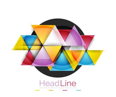 Creative Triangle Vectors And Illustrations For Free Download Freepik