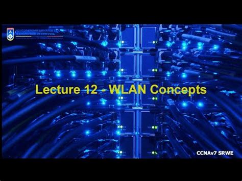 Lecture 12 WLAN Concepts YouTube