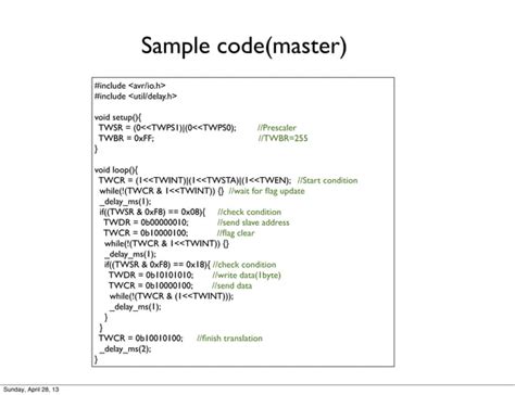 I2c Programming With C And Arduino Pdf