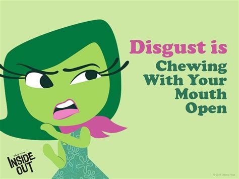 Pin By Clary 🦋 On Inside Out Mouth Open Inside Out Disgust