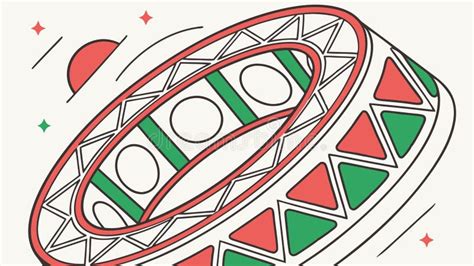 Elegant Stylized Floral Pattern Element Vector Design Generative Ai