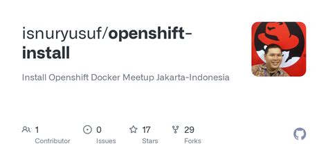 GitHub Isnuryusuf Openshift Install Install Openshift Docker Meetup