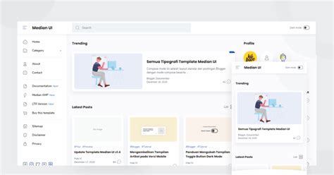 Median Ui Premium Blogger Template V14 Amp Version Lab Roodby