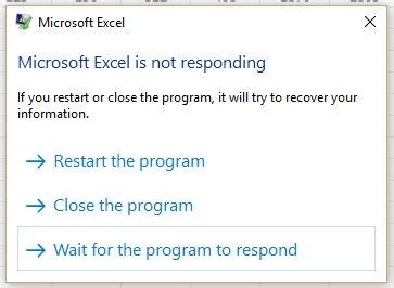 Solved How To Fix MS Excel Crash Issue