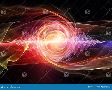 Wave Particle Stock Illustration Illustration Of Dynamic 39311783