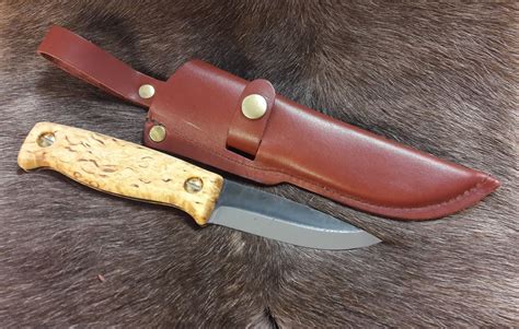 Wood Jewel 23puk Pukari Knife Scandi Viking Hunting Knife Finland