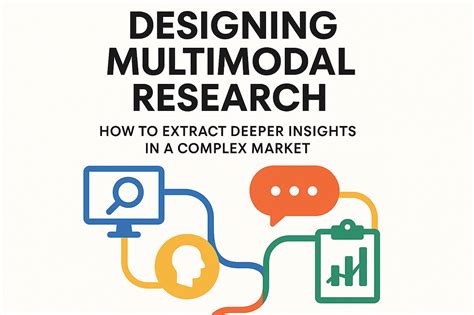 Designing Multimodal Research How To Extract Deeper Insights In A Complex Market