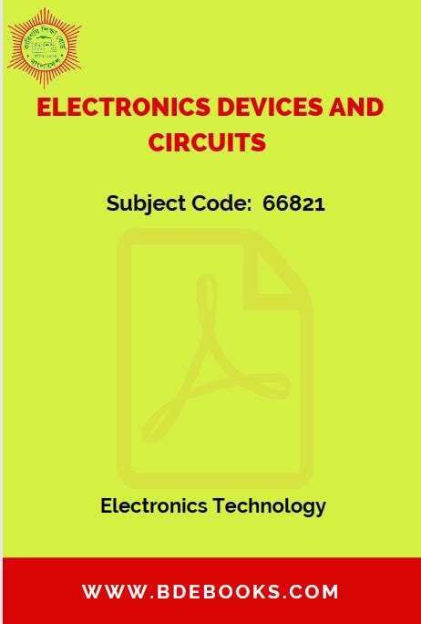 Diploma In Electronics Engineering Pdf Books Download