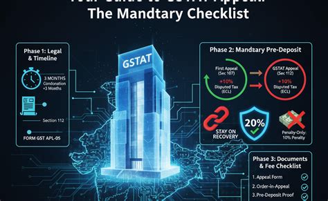 Tax Updates Your Guide To Gstat Appeal The Mandatory Checklist For