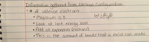 How To Determine Valence Electrons