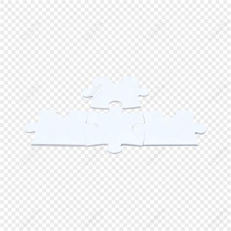 Cooperative Game White Puzzle Rectangle Section Grey Png Image And Clipart Image For Free