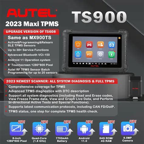 Autel Maxitpms Ts900 Autel Tpms Programming Tool Autel Scanner