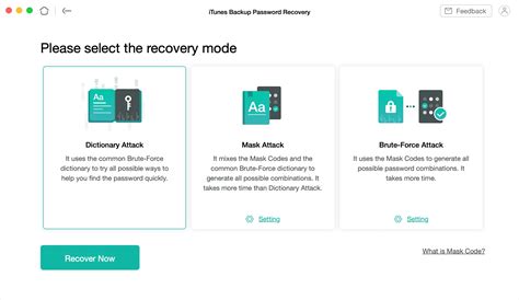 Anyunlock Online Guide Recover Itunes Backup Password