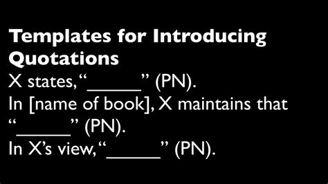 Integrating Quotes Ppt