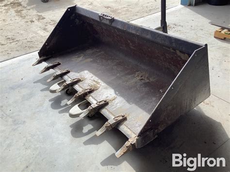 Bobcat Hd Loader Bucket W Teeth Agriculture Bigiron Bobcat Hd Loader Bucket W Teeth Agriculture Bigiron