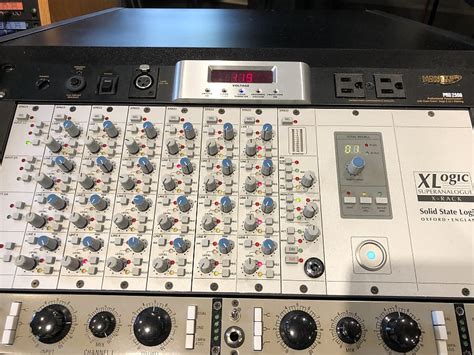 Solid State Xlogic X Rack 32 Input Summing Mixer Reverb