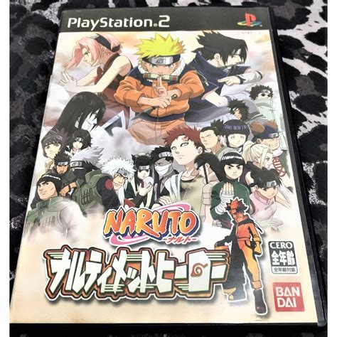 歡樂本舖 無刮傷 Ps2 火影忍者 木葉的忍者英雄們 Playstation2 日版遊戲 G2d7 蝦皮購物