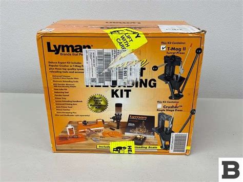 Lyman Reloading Kit Booker Auction Company