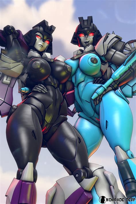 Post 5970503 Komradederp Rule 63 Skywarp Thundercracker Transformers