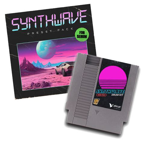 Synthwave Preset Pack For Serum Synthwave Drum Kit Special Offer White Bat Audio