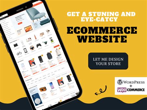 Stunning Wordpress Ecommerce Website And Amazing Woocommerce Store