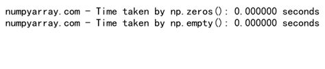 Numpy中的zeros函数：创建全零数组的完整指南极客笔记