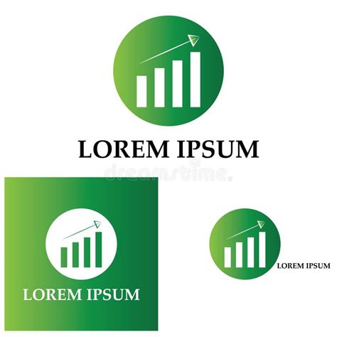 Graph Icon In Trendy Flat Style Isolated On White Chart Bar Symbol