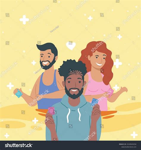 Diversity Persons Sexual Health Icons Stock Vector Royalty Free Shutterstock