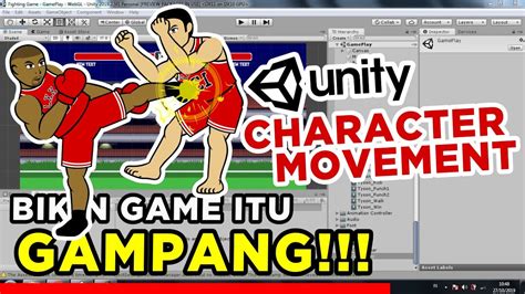 2 Cara Simple Membuat Game Di Unity 2d Fighting Game Character