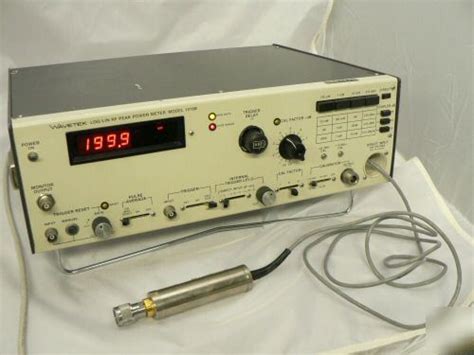 Wavetek Model 1018b Log Lin Rf Peak Power Meter