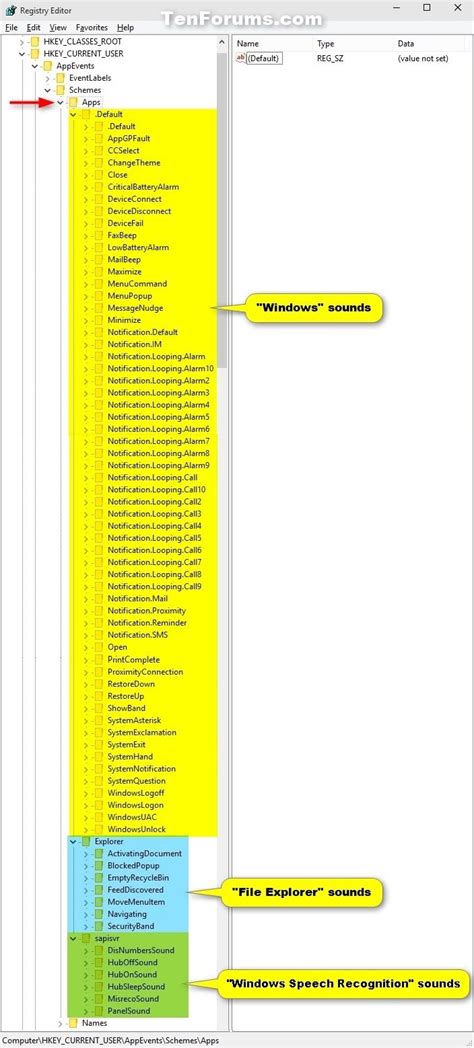 Change Event Sounds And Sound Scheme In Windows Tutorials